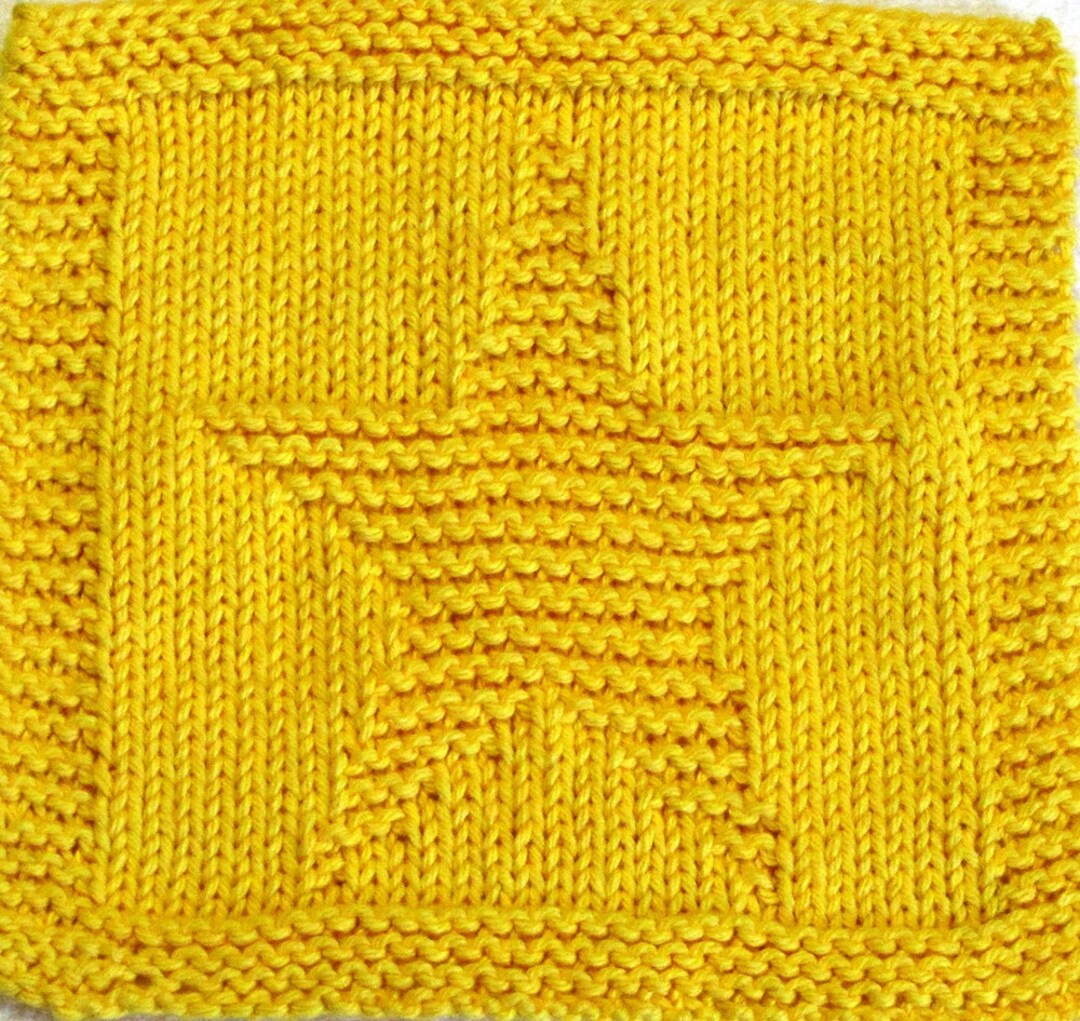 Knitting Cloth Pattern - LITTLE STAR - PDF - Etsy
