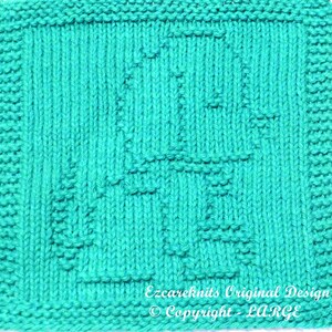 Knitting Cloth Pattern ROVER - Etsy