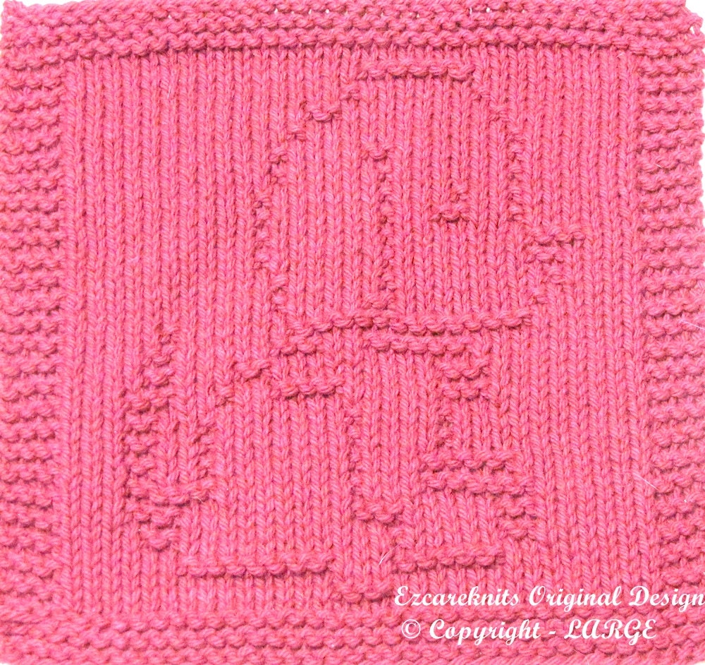 Knitting Cloth Pattern ROVER - Etsy