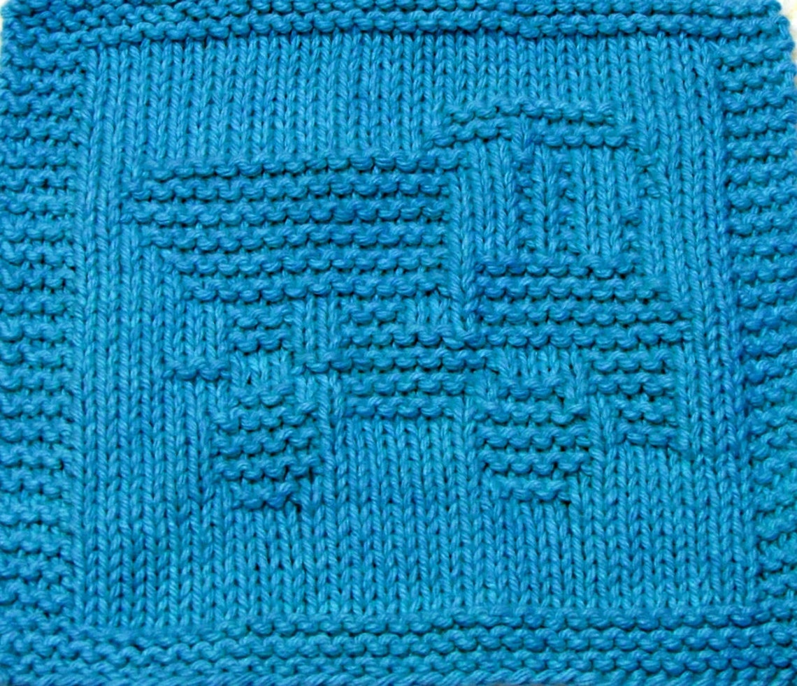 Knitting Cloth Pattern DUMP TRUCK 2 PDF - Etsy