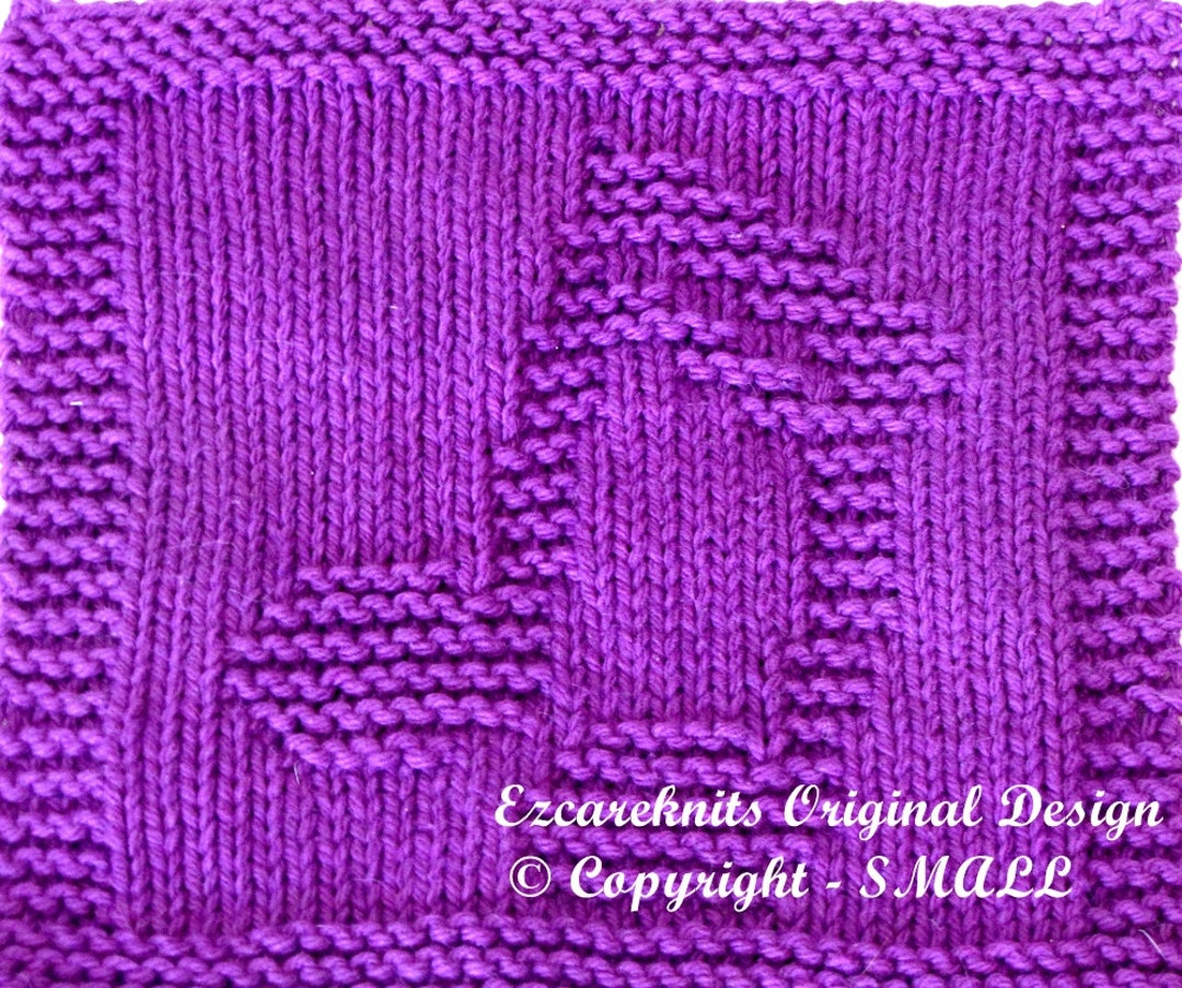 Knitting Cloth Pattern - MUSIC NOTE - PDF - Etsy