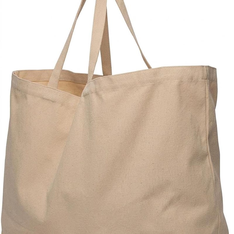 Extra Large Canvas Tote Bag - Etsy