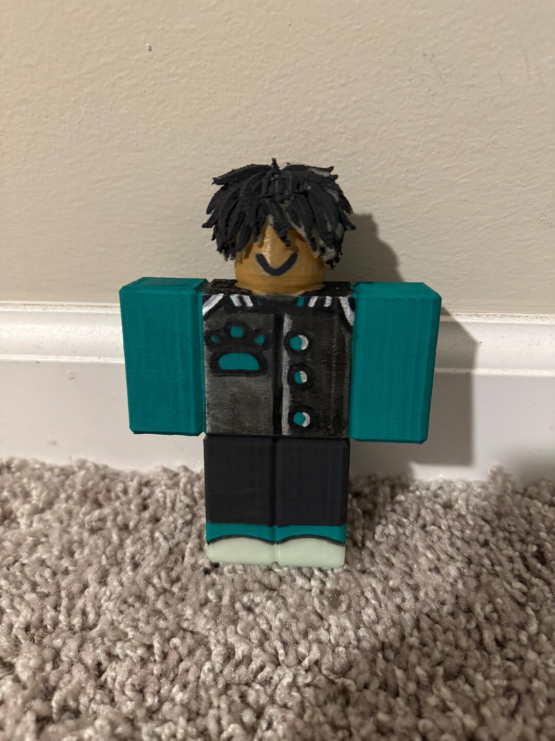 Roblox Action Figure Glow in the Dark Toy - Calvin - Etsy