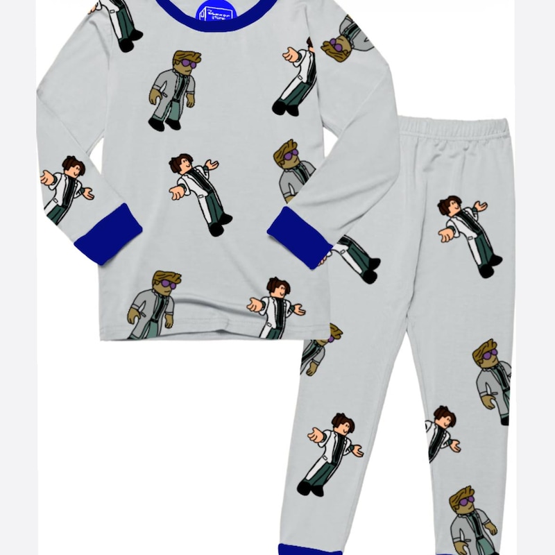 Boys Pajamas Roblox - Etsy