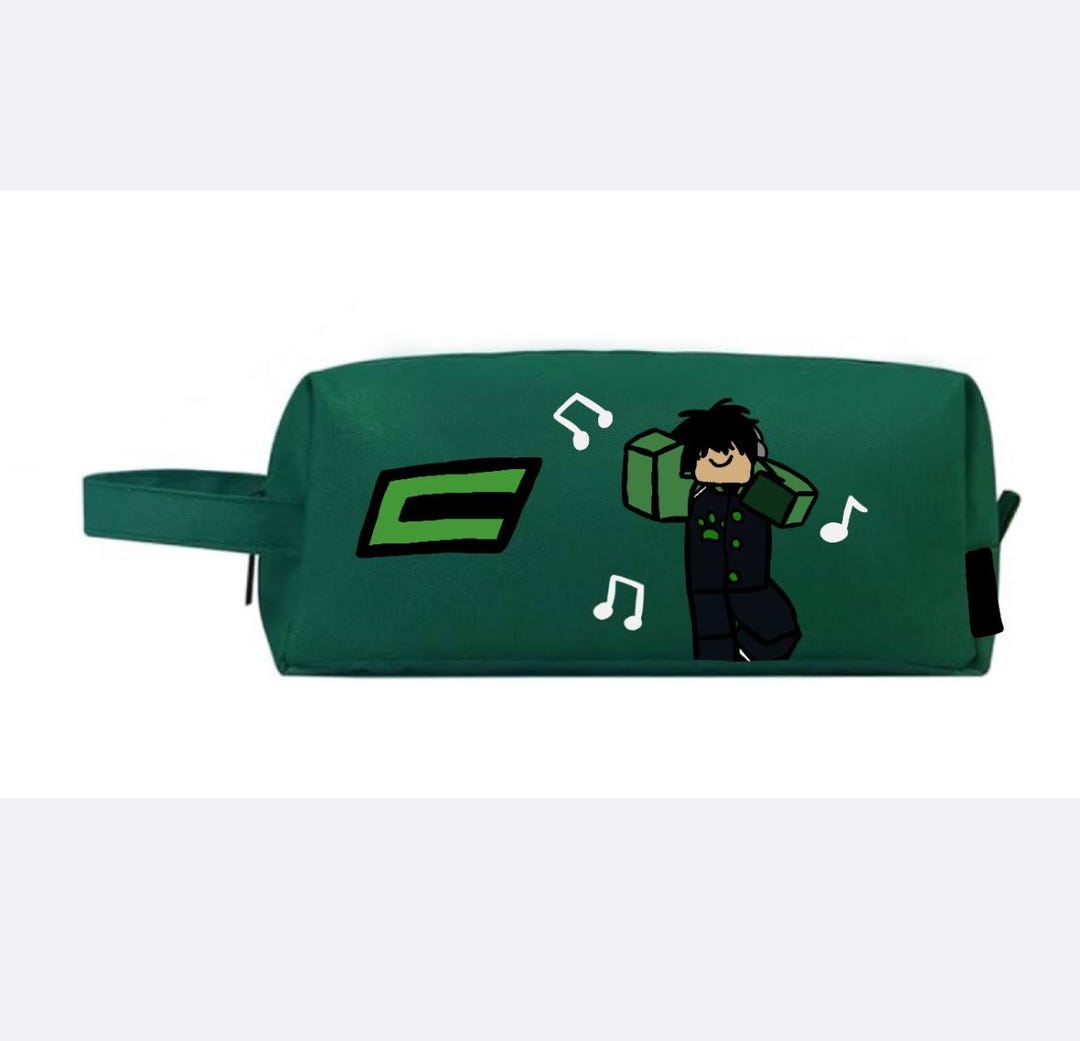 Roblox Kids School Pencil Case - Green - Etsy