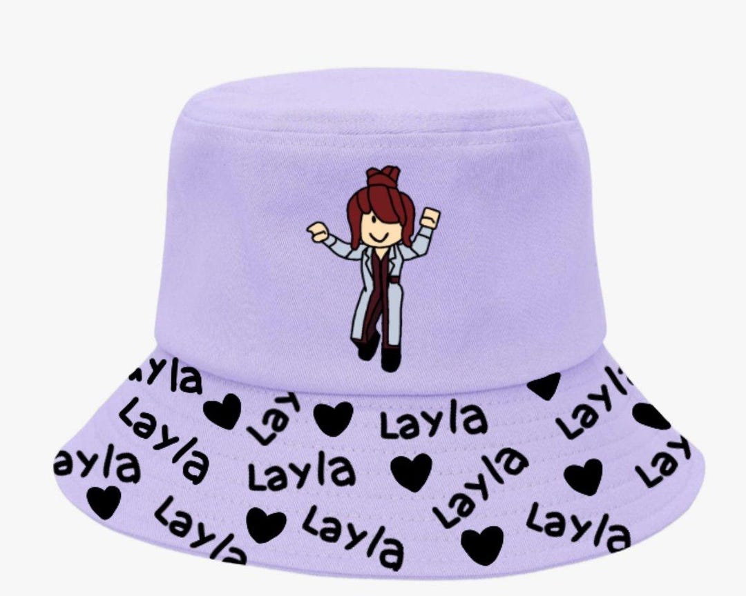 Lavender Bucket Hat for Kids - Roblox - Etsy
