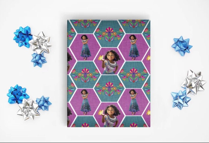 Encanto Wrapping Paper Encanto Mirabel Wrapping Paper | Etsy Australia