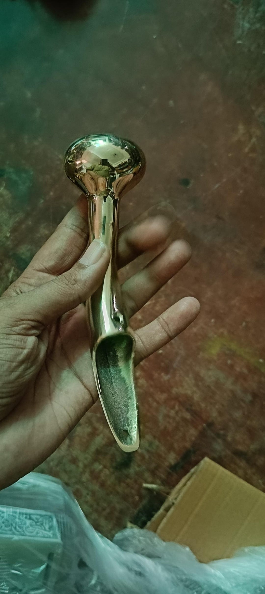 Walking Stick Brass Bubba Heavy Top Handle for Wooden Walking Cane ...