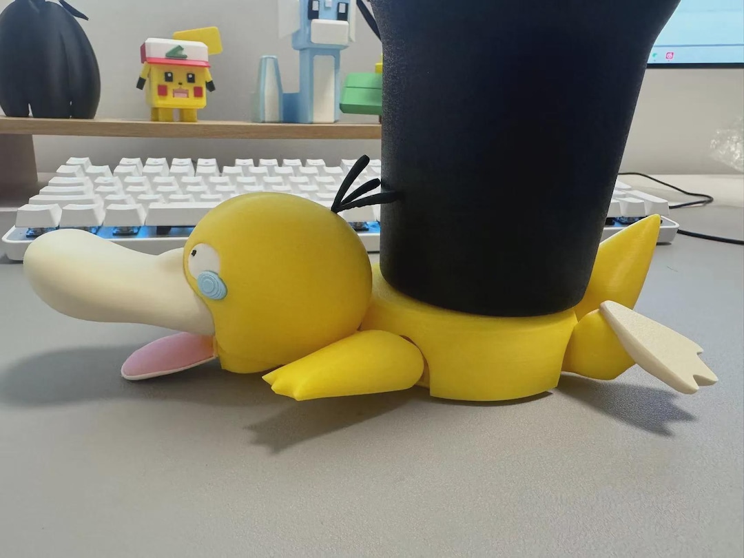 Psyduck 3D Coaster – Pokémon Geek Accessory Office Decor - Etsy