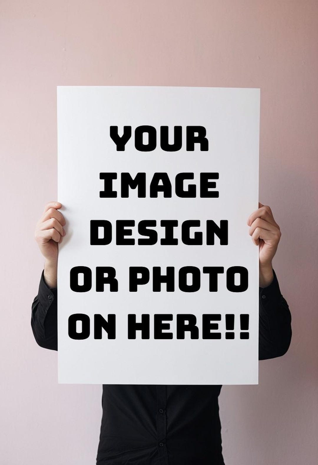 Your Photo Image Design to Print Large Custom Poster, Wall Art ...