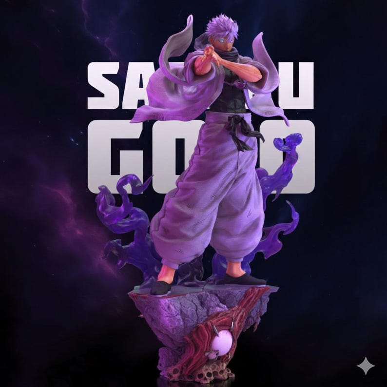 Satoru Gojo 3D Print | Jujutsu Kaisen - Etsy UK