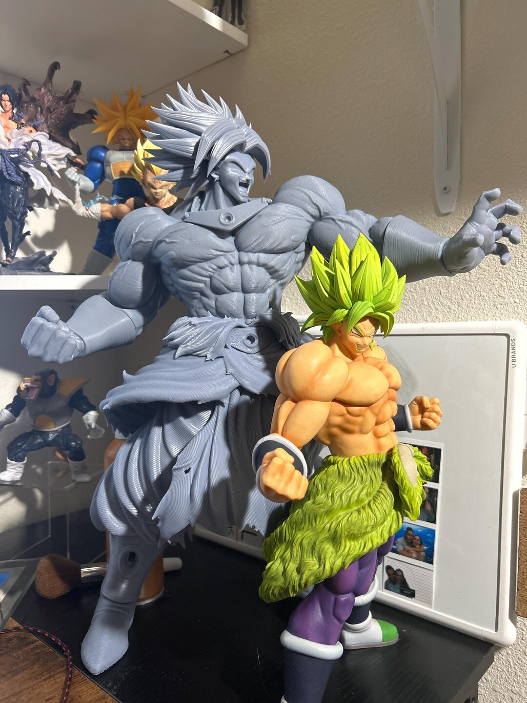 Broly 3d Printed Resin Statue - Etsy