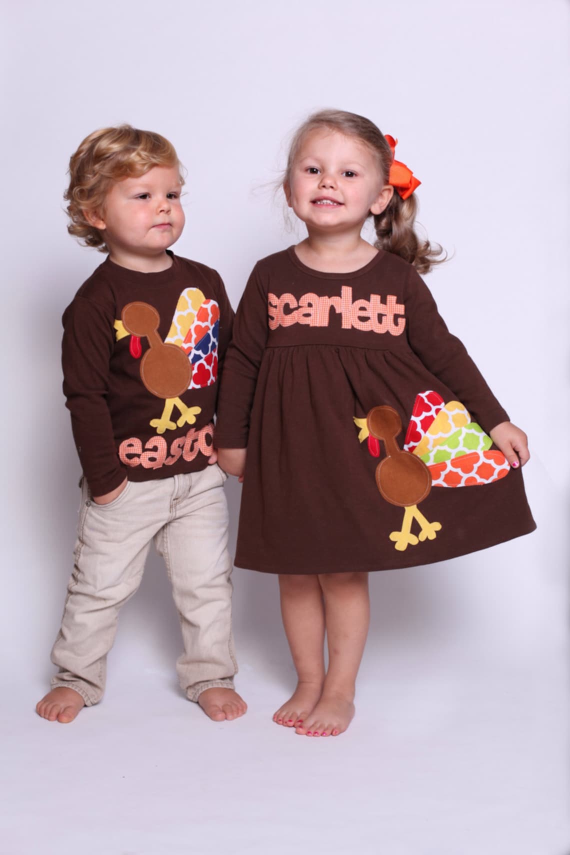 Thanksgiving Dress Personalized Turkey Dress - Etsy
