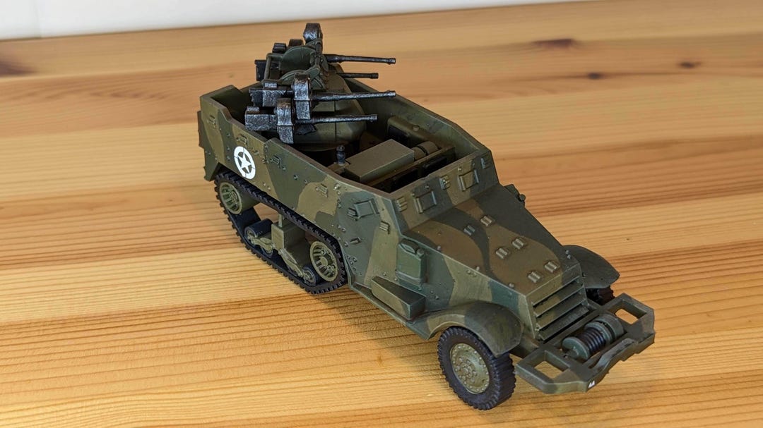 M16 MGMC Halftrack - WW2/WWII -- Bolt Action 28mm / 1:56 and Other ...