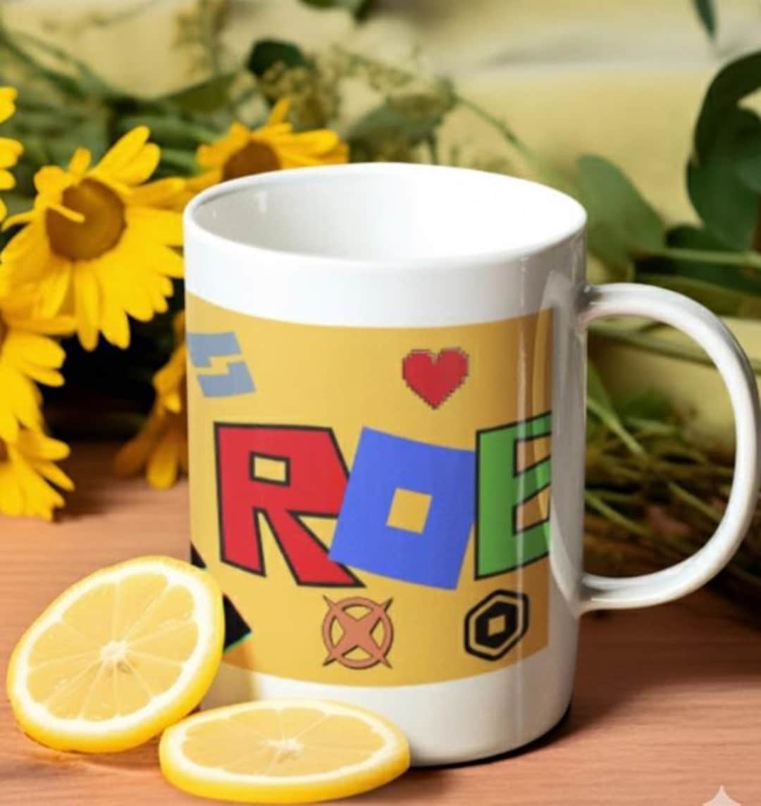 3D ROBLOX Mug Wrap 11oz Wrap Template, ROBLOX Mug Sublimation Design ...