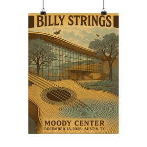 Billy Strings Austin Tx 2025 - Etsy