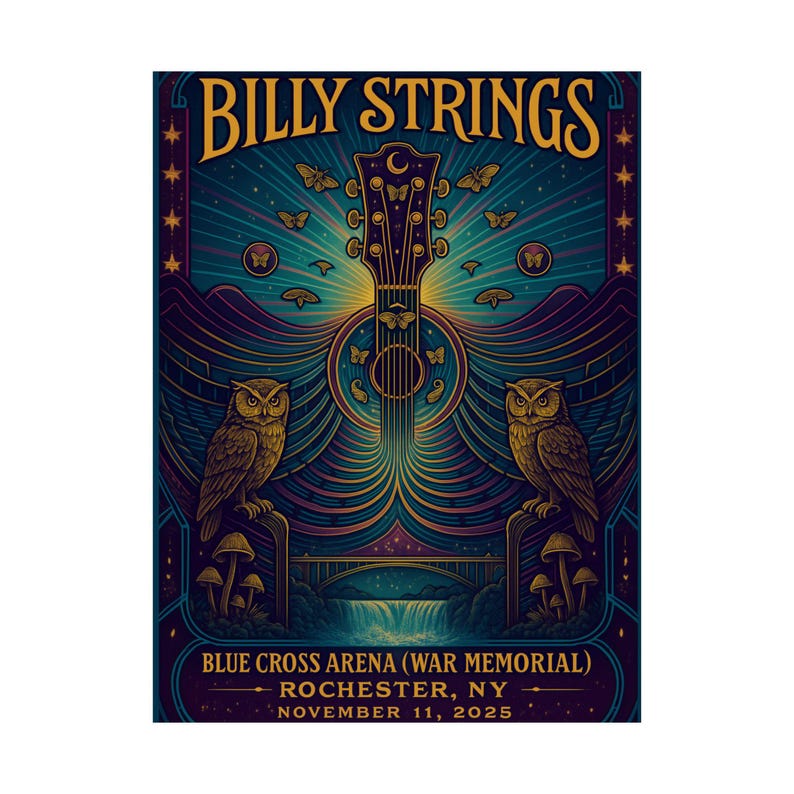 Billy Strings Rochester NY November 11, 2025 | Blue Cross Arena ...