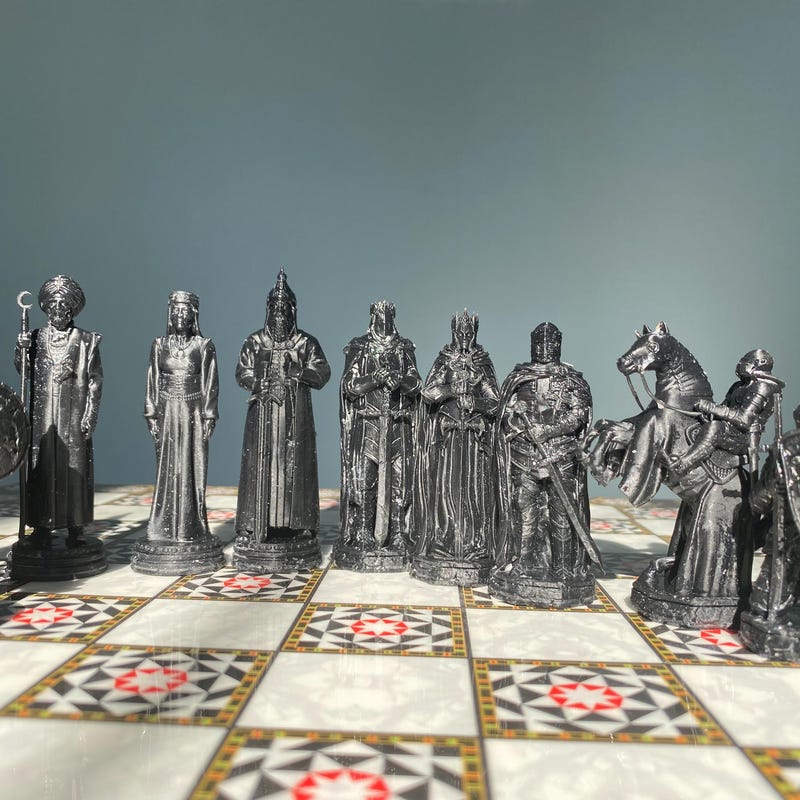 Medieval Chess Set - Etsy