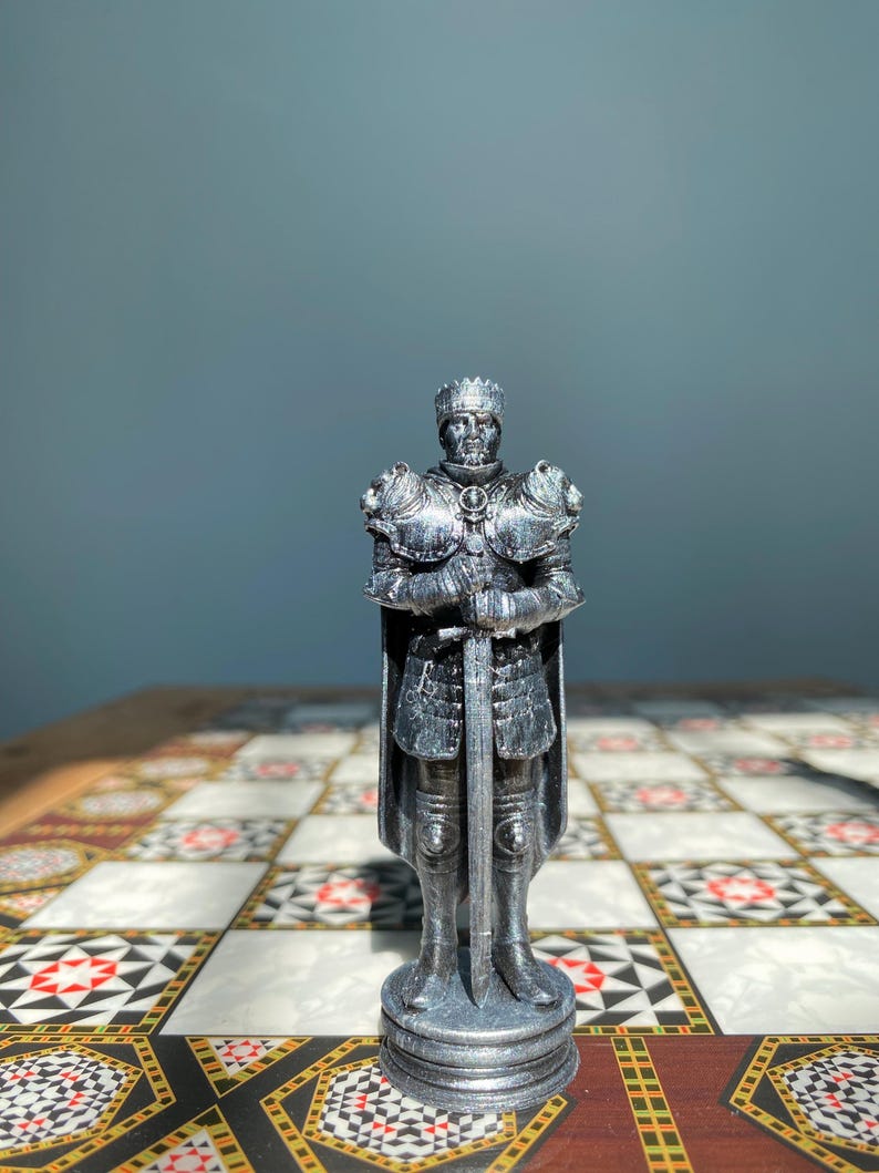 Handmade Ottoman Empire Vs Byzantium Empire Chess Set- High Detailed ...