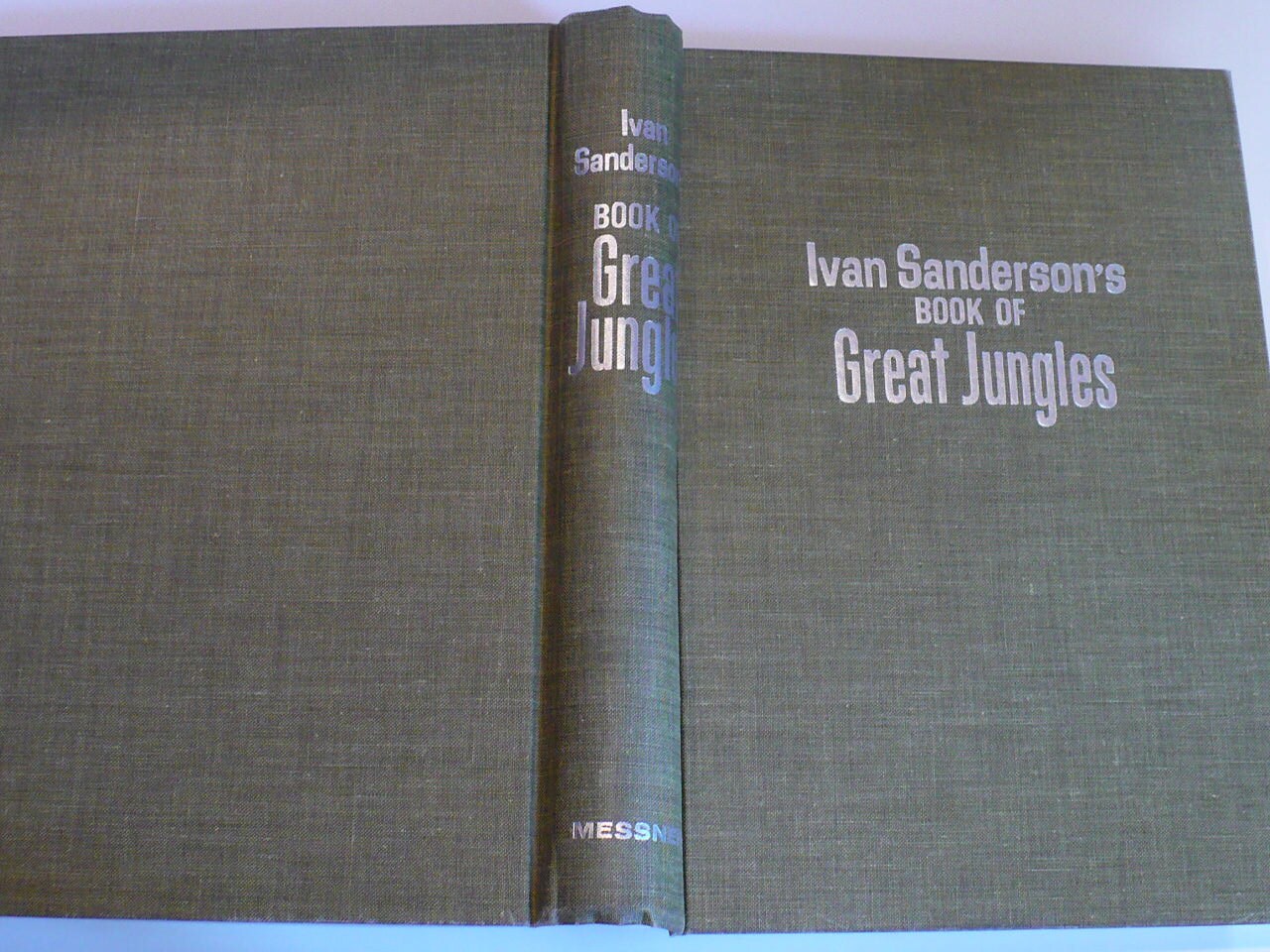 Book of Great Jungles by Ivan Sanderson Pub. Julian Messer - Etsy
