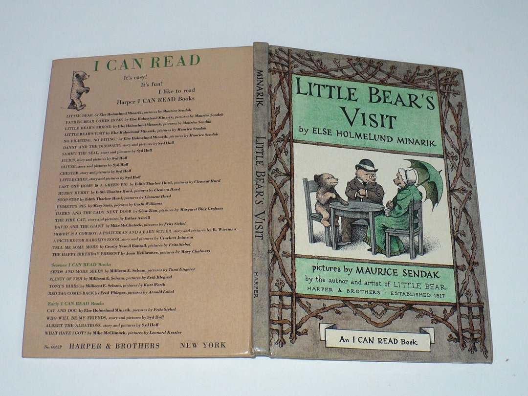 Collectible Children's Books Little Bear's Visit - Etsy UK