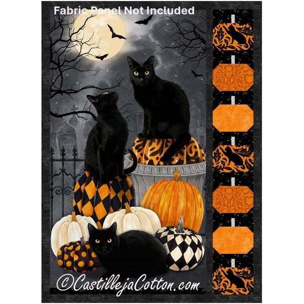 Halloween Quilt Panels - Etsy