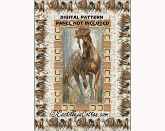 Cliffside View-quilt Pattern Bound to Be Quilting-panel Quilt - Etsy