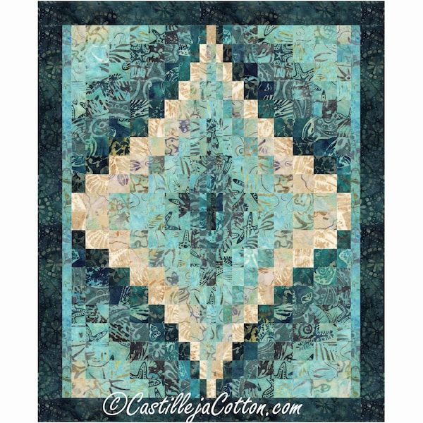 Bargello Quilt Pattern - Etsy