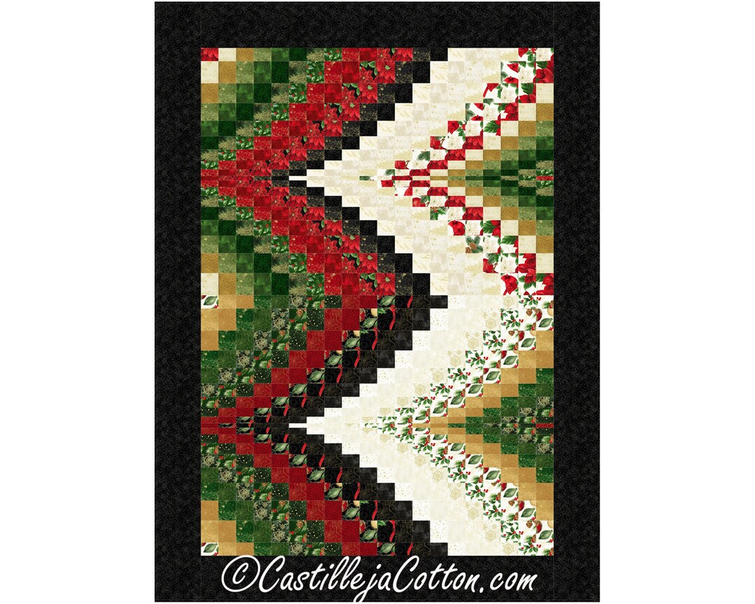 Bargello Peaks Jingle Quilt Epattern, 4797-11e, Digital Pattern, Lap ...