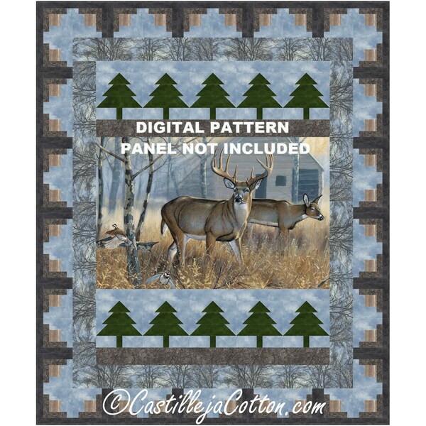 Deer Quilt - Etsy