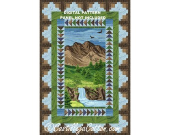 Wilderness Quilt Pattern - Etsy