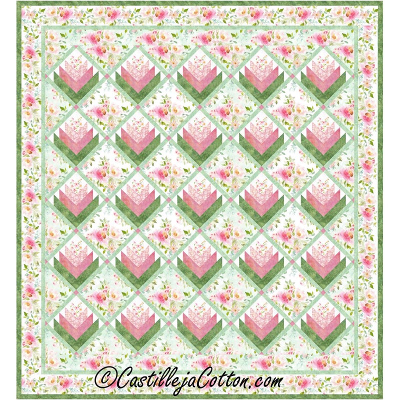 Sewing Patterns Log Cabin - Etsy