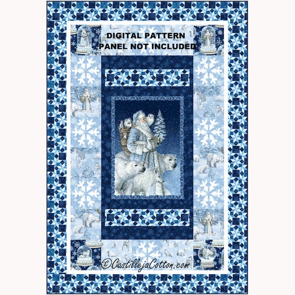 Christmas Quilt Panels - Etsy