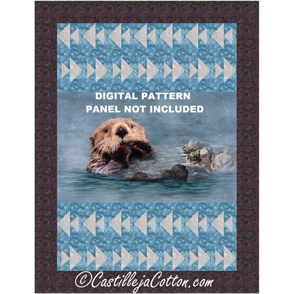 Otter Quilt Pattern - Etsy