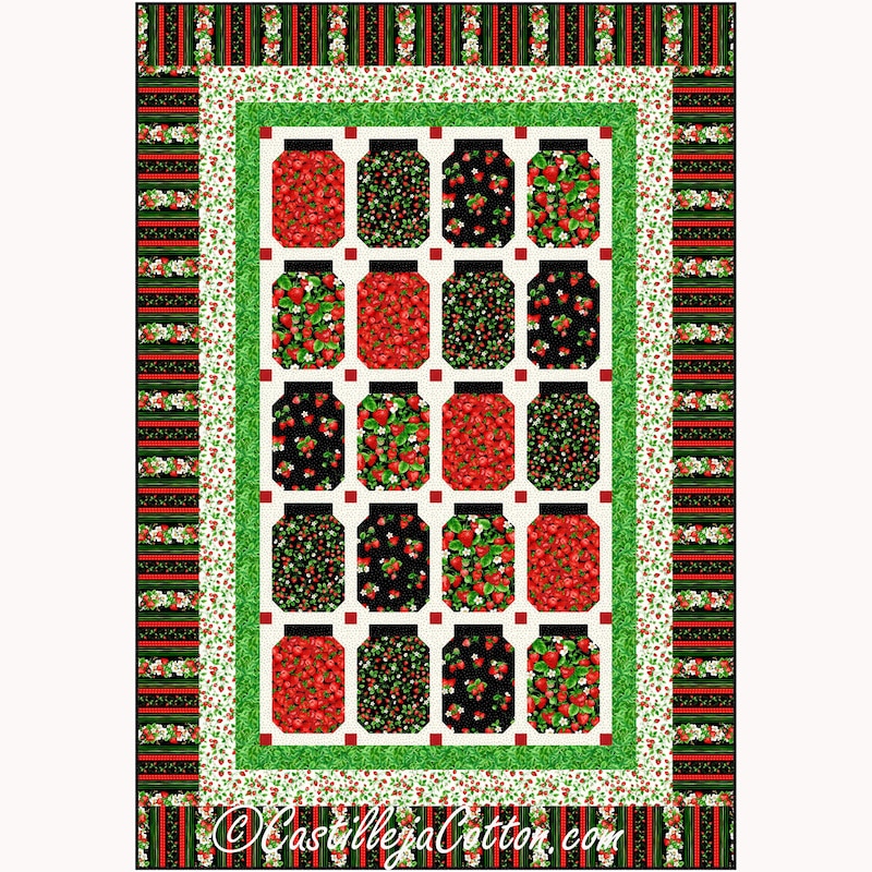 Canning Jars Quilt - Etsy