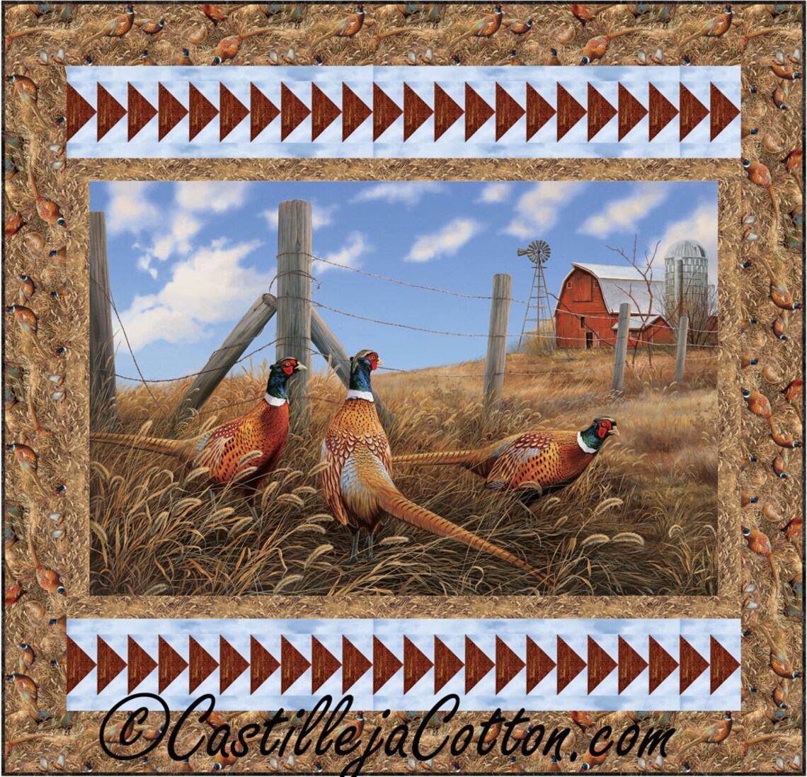 Pheasant Run Quilt Epattern 5210-0e Digital Pattern Bird | Etsy