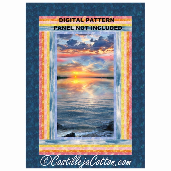Sunset Quilt Pattern - Etsy