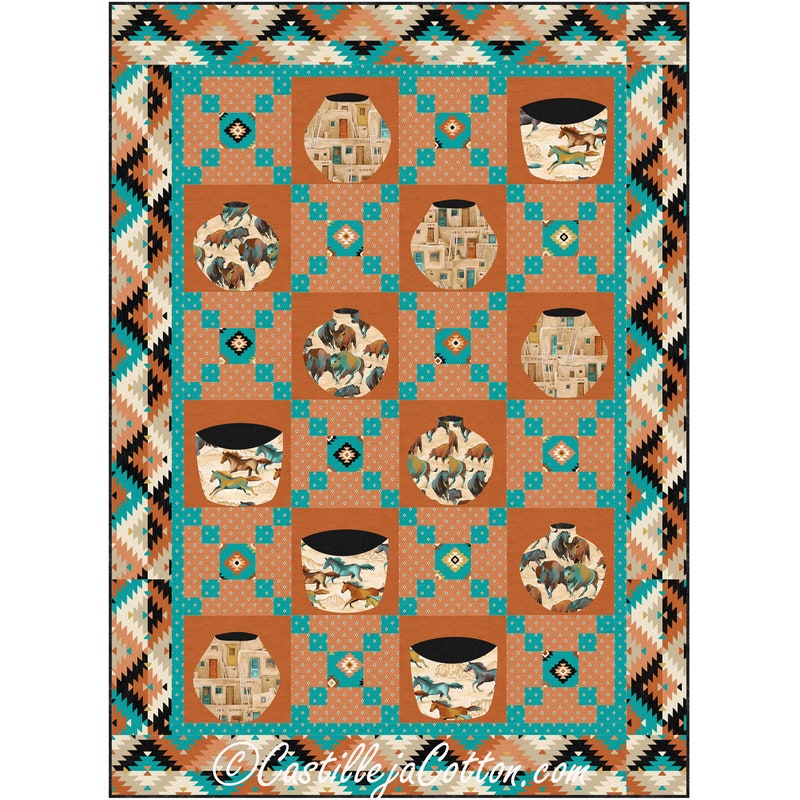 Southwest Quilt Pattern - Etsy