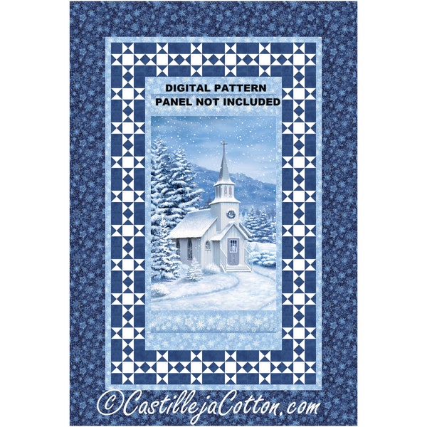 Church Quilt Block - Etsy