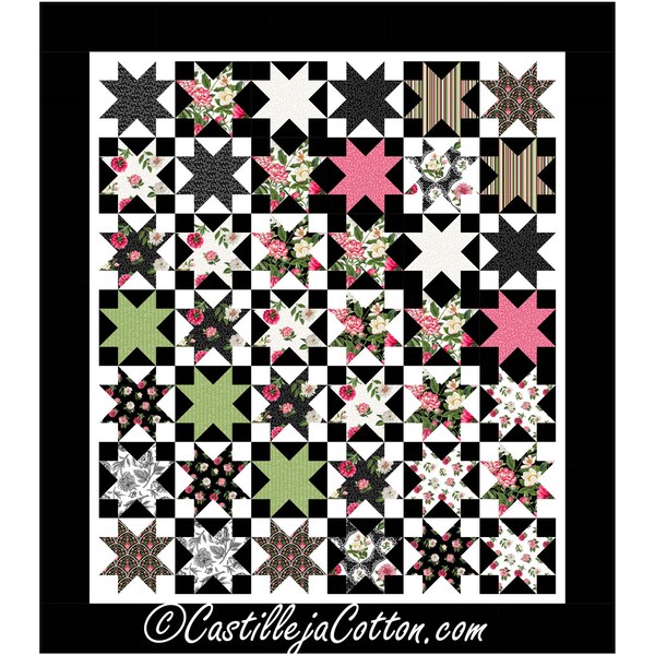 Star Bloom Quilt Pattern - Etsy