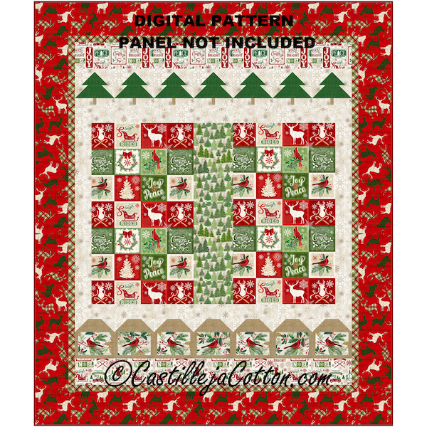 Christmas Lap Quilt - Etsy
