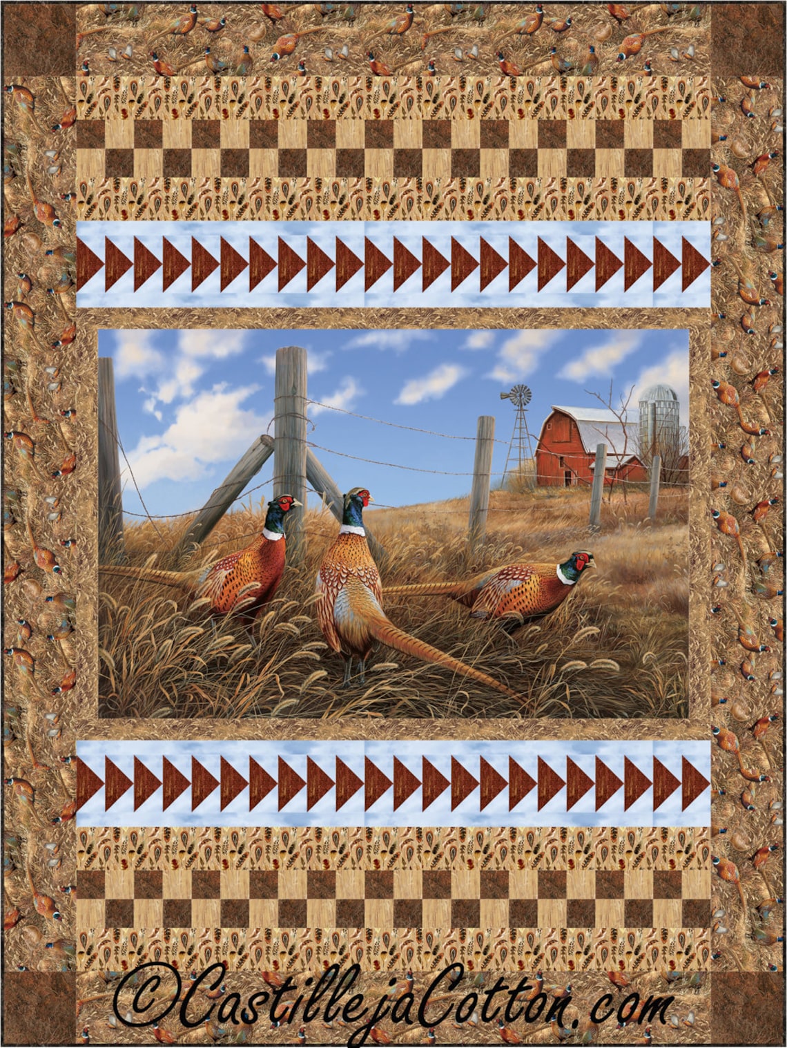 Pheasant Run Quilt Epattern 5210-0e Digital Pattern Bird | Etsy