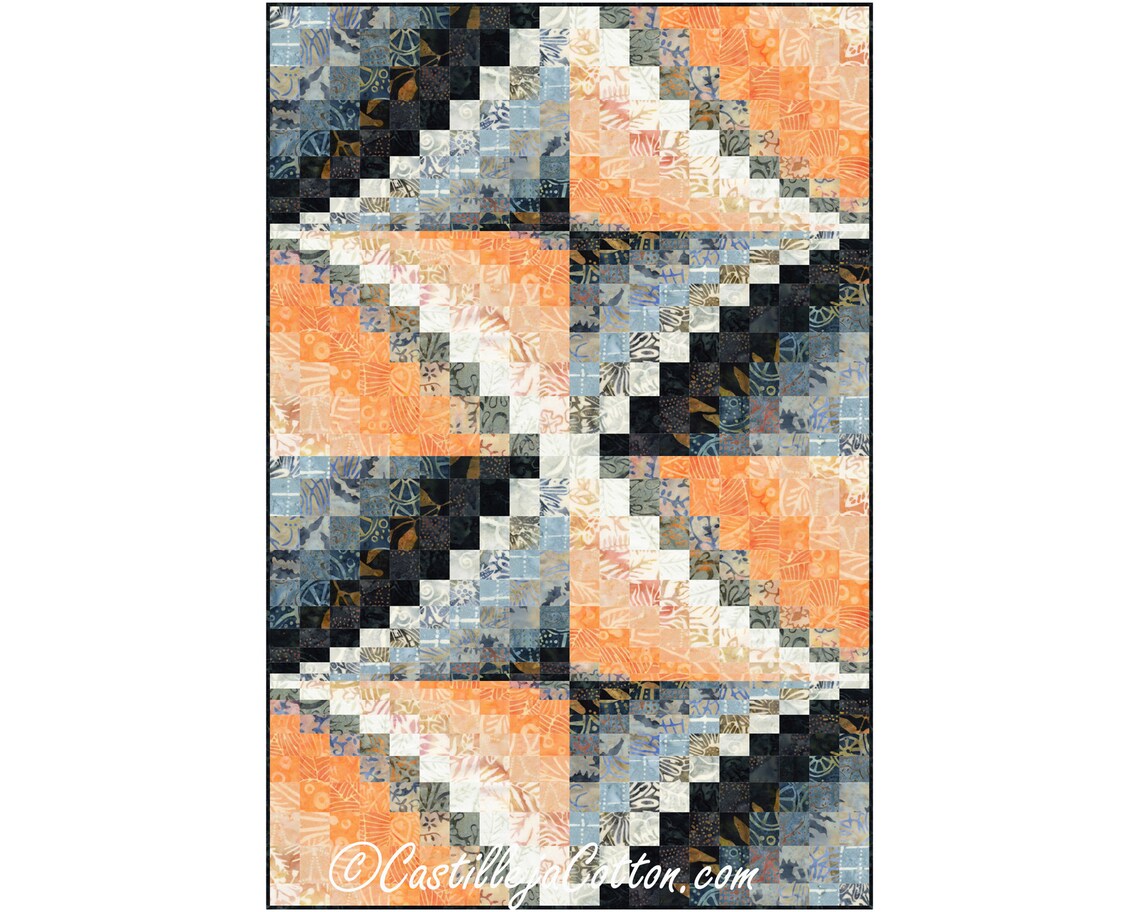 Double Diamond Quilt Epattern 4841-5e Digital Pattern | Etsy Canada