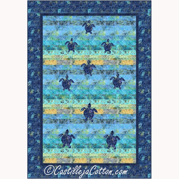 Turtle Quilt Pattern - Etsy