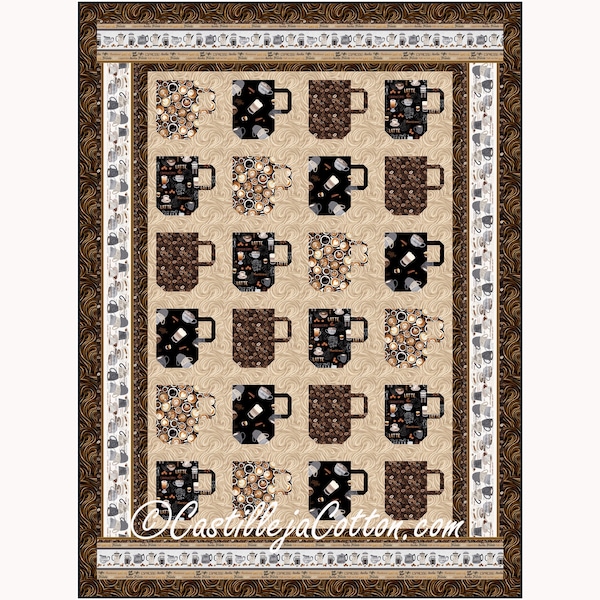 Coffee Quilt Pattern - Etsy