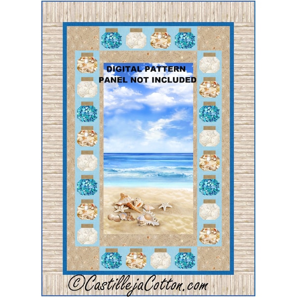 Ocean Quilt Panel - Etsy