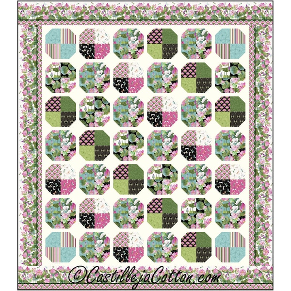 Water Lily Quilt Pattern - Etsy