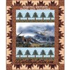 Cabin by the Lake Quilt Epattern, 5791-1e, Digital Pattern, Cabin Panel ...