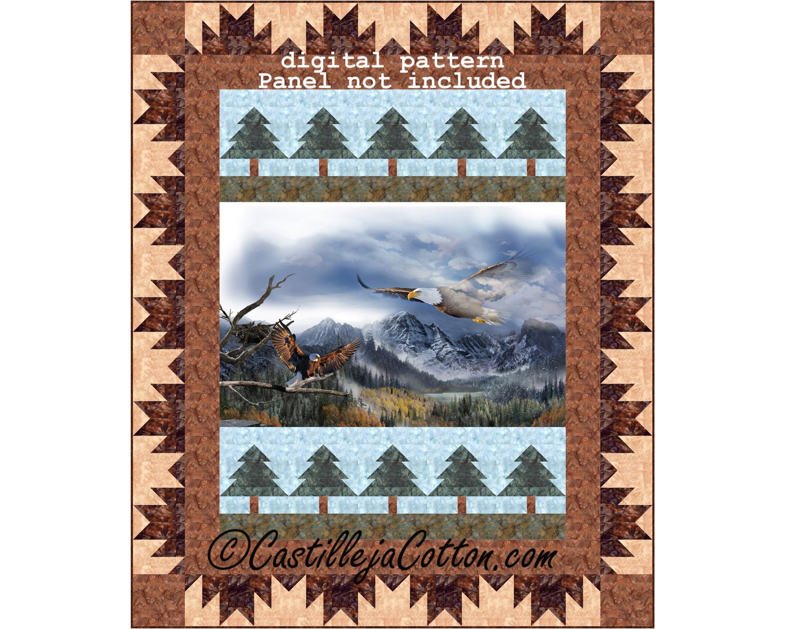 Wildlife Quilt Patterns Using Panels
