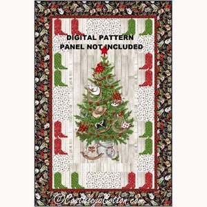 Howdy Christmas Quilt Pattern, 5681-1e, Digital Pattern, Cowboy Lap ...